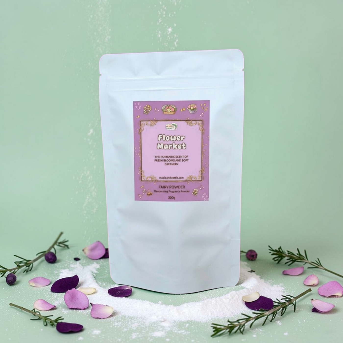Flower Market Fairy Powder – Maple & Wattle